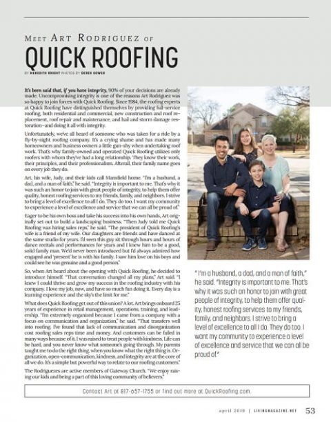 Quick Roofing | Trusted, Experienced, Elite Roofing Contractors