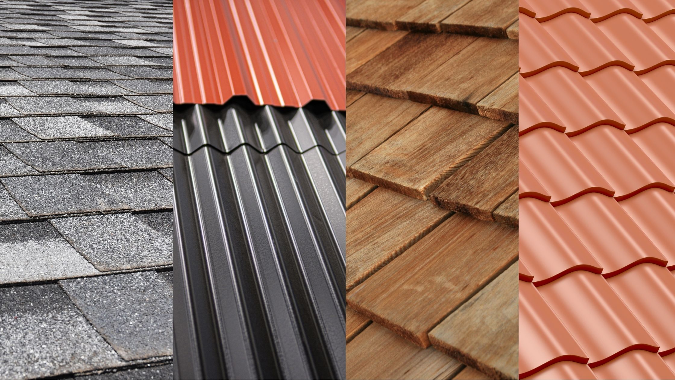 Metal Shingle Siding Texture 5 Types Of Metal Roofing Materials Pros